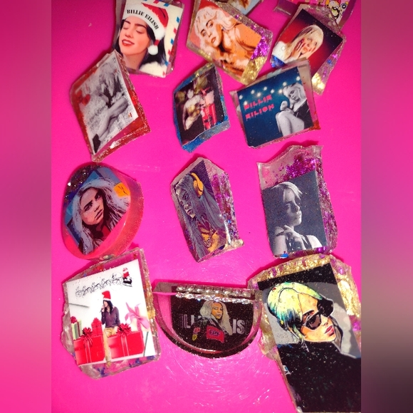 Other | 17 Billie Eilish Handmade Pins | Poshmark